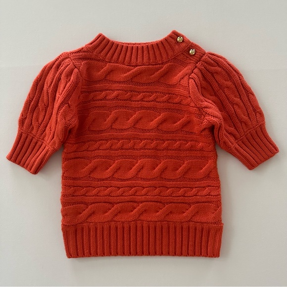 Janie and Jack | Shirts & Tops | Janie And Jack 2t Orange Cable Knit ...